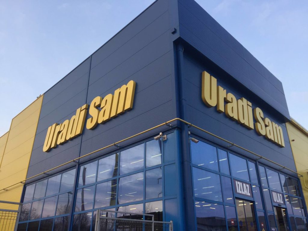 Prodajni centar Uradi sam Novi Sad, sve za majstore